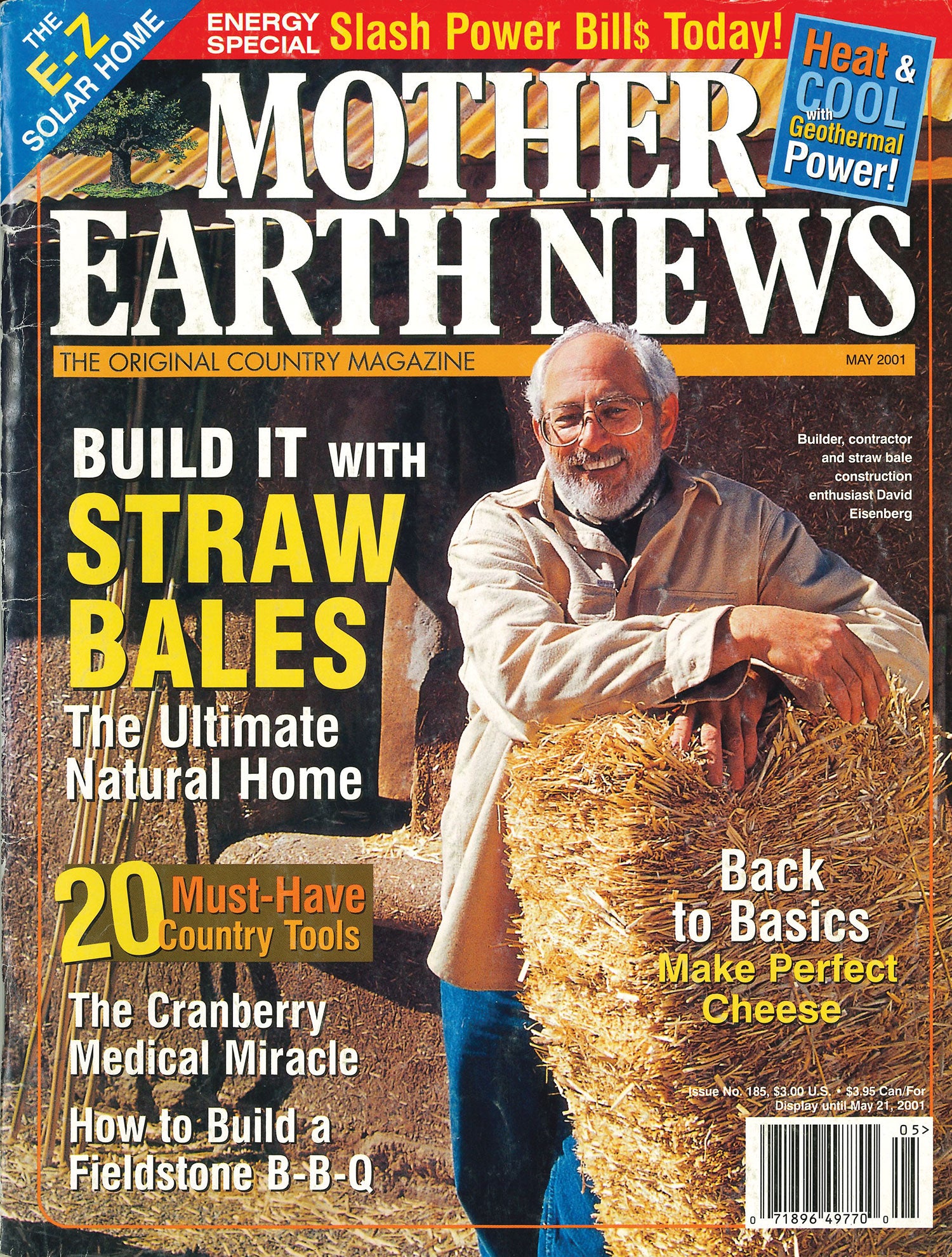 Mother Earth News Magazine, April/May 2001 #185