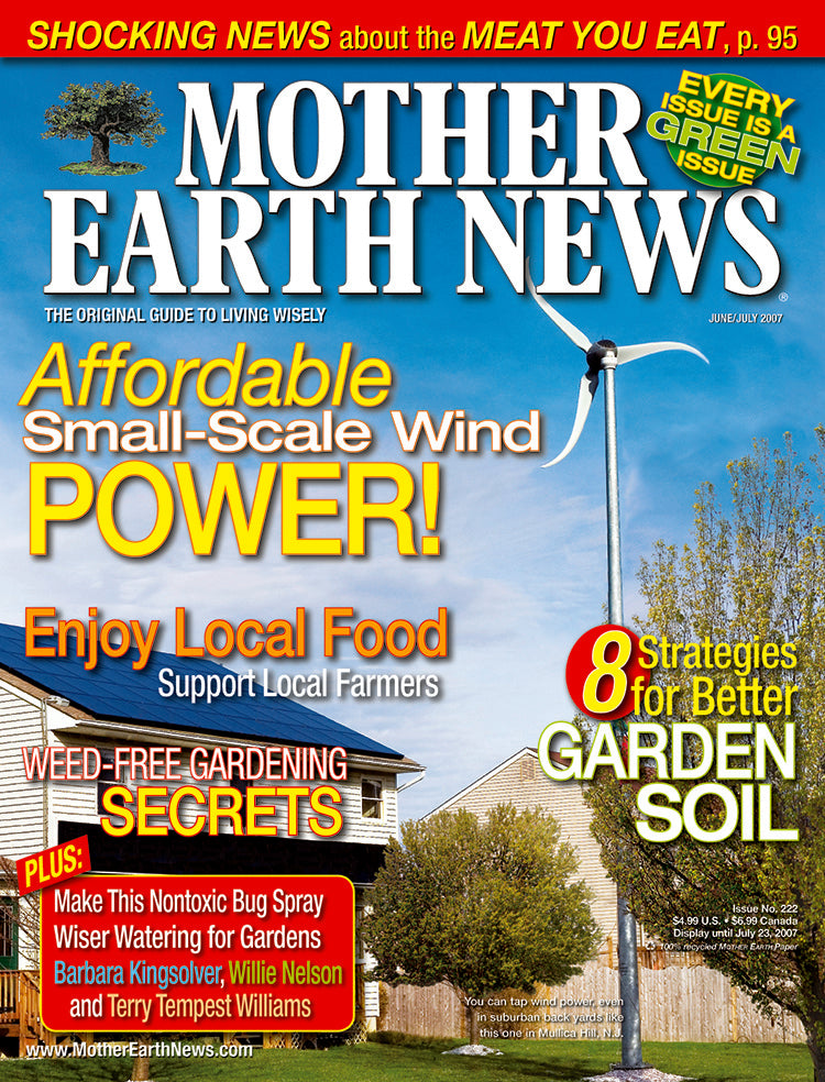 Mother Earth News Magazine, June/July 2007 #222